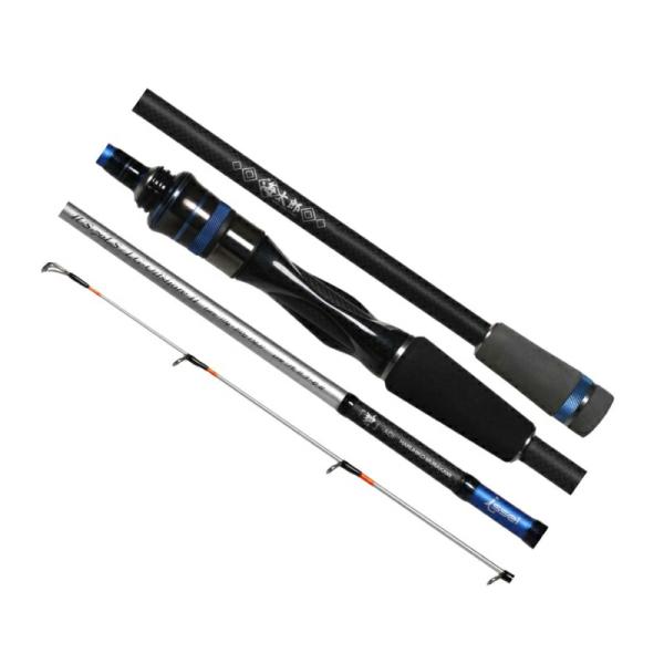 2代目ライトゲーム・オフショア スピニングモデル【バチコン・SLJ・イカメタル対応】あらゆるオフショアライトゲームを楽しむために設計されたハイパフォーマンス万能ロッド。繊細なティップに適度なハリを持たせ、感度と操作性を両立。また、粘りのある...