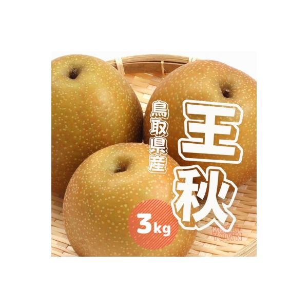 ■お礼品詳細　・内容量：王秋梨3kg前後(3〜8玉前後)　・賞味期限：常温7日前後　・配送方法：通常便■お申し込み・配送・その他　・発送時期：10月下旬〜12月上旬頃発送（お届け時間帯指定可）　・申込受付期間：2025年9月末　※数量限定※...