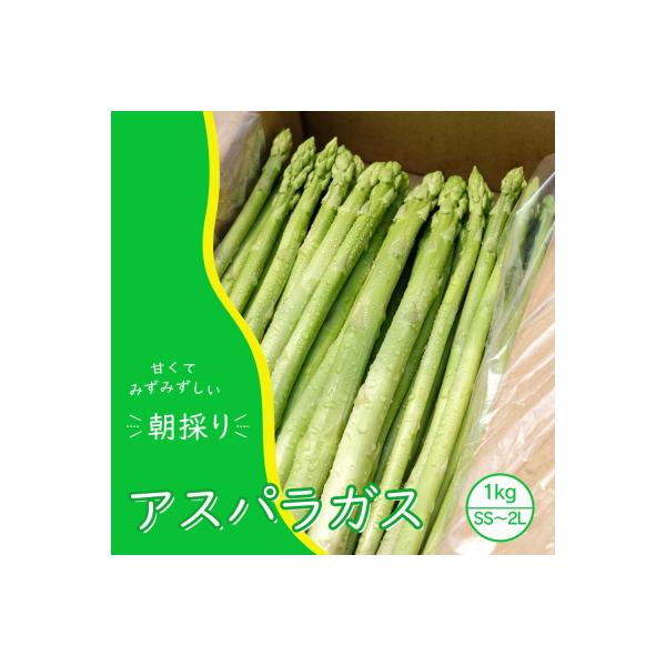 ■お礼品詳細　・容量：アスパラガス　1kg（SS、S、M、L、2Lサイズ混）　・賞味期限：配送日+3日　・配送方法：冷蔵　・提供事業者：永利農園株式会社■お申し込み・配送・その他　・発送時期：2026年4月1日(〜2026年10月31日)・...