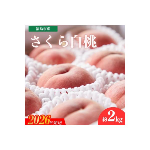 ■お礼品詳細　・事業者：大内果樹園　・内容量：約2kg　・賞味期限：発送日+5日程度　・配送方法：冷蔵便　・アレルギー：もも■お申し込み・配送・その他　・発送時期：2026年9月中旬から2026年9月下旬発送予定（お届け時間帯指定可）　・申...