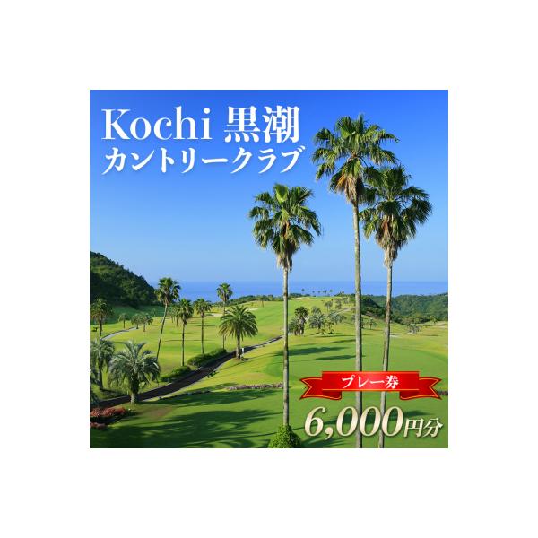 ■お礼品詳細　・容量：■Kochi　黒潮カントリークラブ プレー券 6,000円分 ※有効期限は発行後「6か月」　・有効期限：発行後「6か月」　・配送方法：通常配送 ※発送のお知らせメールはお送りできません。　・配送状況について：マイページ...
