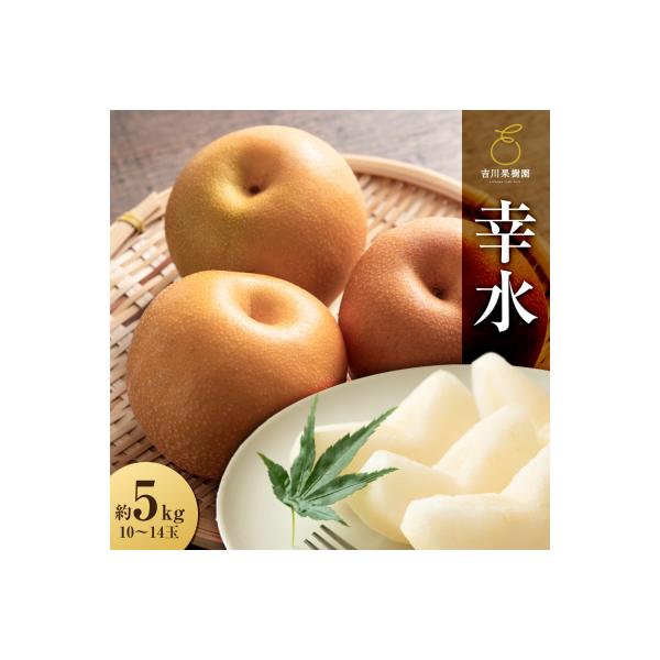 ■お礼品詳細　・賞味期限：出荷後3日程度※暗冷所保管※高温時は野菜室保管　・発送種別：通常便　・事業者：吉川果樹園■お申し込み・配送・その他　・発送時期：8月下旬以降準備でき次第、順次発送いたします。（お届け時間帯指定可）　・申込受付期間：...