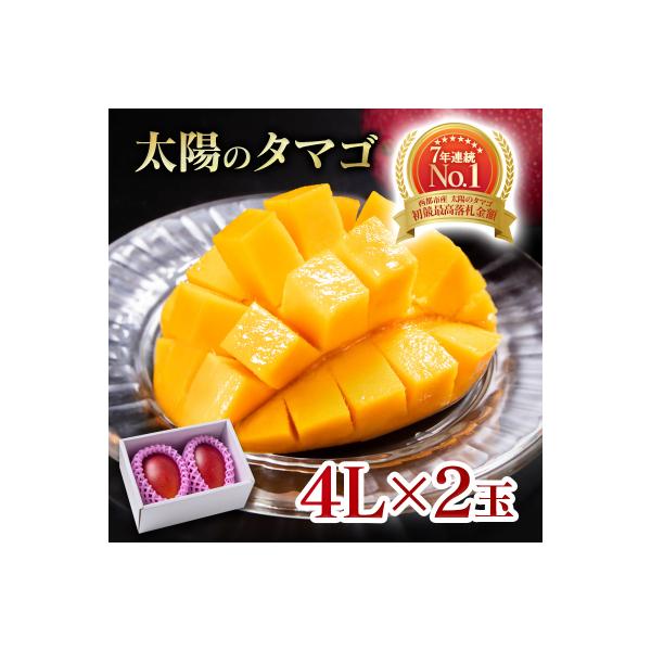 ■お礼品詳細　・内容量：太陽のタマゴ　4L×2玉（合計約1000g）　・消費期限：出荷日より１週間程度（冷蔵庫に保管の上、お早めにお召し上がりください）　・発送方法：冷蔵便　・提供事業者：株式会社Framework■お申し込み・配送・その他...