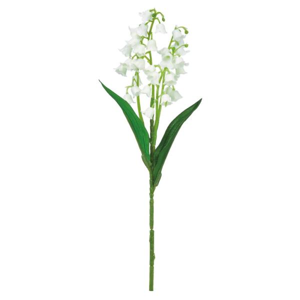 【商品仕様】(素材)全長25幅10花径1(ポリエステル・ポリエチレン)※単位はcmです( asc2025 )( allp5 )( 15asoh )( 15_asoh )( allp5 )( sprngflw )( smlflw ) 鈴蘭 白...