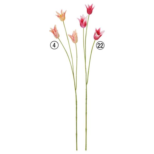 【商品仕様】(素材)※単位はセンチ全長73 花径5〜6×4〜4.5 (ポリエステル・ポリエチレン)【お伝えしたいこと】※商品名の×(数字)は商品1点に含まれる花やつぼみの輪数です。( sprngflw )( 2026AWasc )( all...