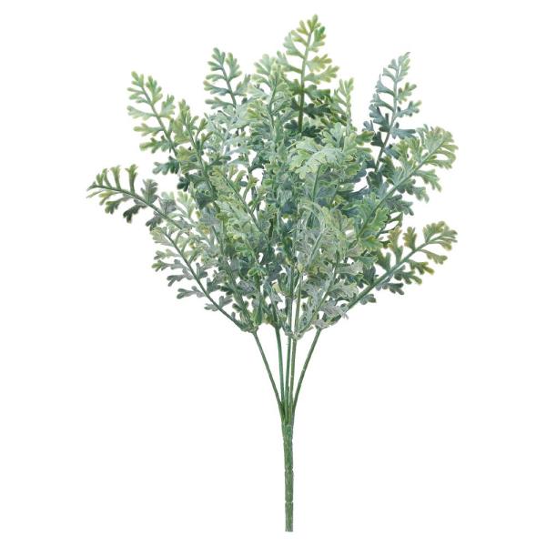 【商品仕様】(素材)※表記サイズの単位はcmです全長33　横幅25　(ポリエチレン)( asc2026 )( allp5 )( 15asoh ) ダスティミラーブッシュ 白妙菊 しろたえぎく インテリア フェイク グリーン パーツ インテリ...