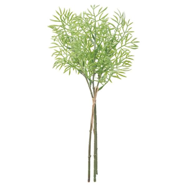 【商品仕様】(素材)※表記サイズの単位はcmです全長35　横幅15　(ポリエチレン)( asc2026 )( allp5 )( 15asoh ) リーフバンチ 葉もの グリーン束 インテリア フェイク パーツ インテリアフラワー フェイクフ...