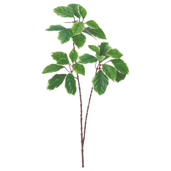 【商品仕様】(素材)※表記サイズの単位はcmです全長47　葉径4.5〜7.5　(ポリエステル・ポリエチレン)( asc2026 )( allp5 )( 15asoh ) リーフスプレー 葉もの グリーン 枝葉 インテリア フェイク パーツ ...