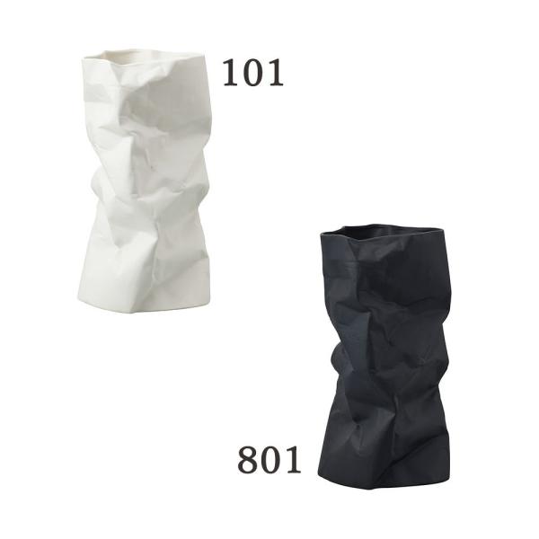 【商品仕様】最大幅21cm 最大奥行21cm 高さ39cm素材：磁器/釉薬※製造の都合上、色によって大きさが異なる場合があります。 モノトーン モダン ディスプレイ コンポート インテリア 花資材 花器 ベース アレンジ 安い 装飾 フラワ...