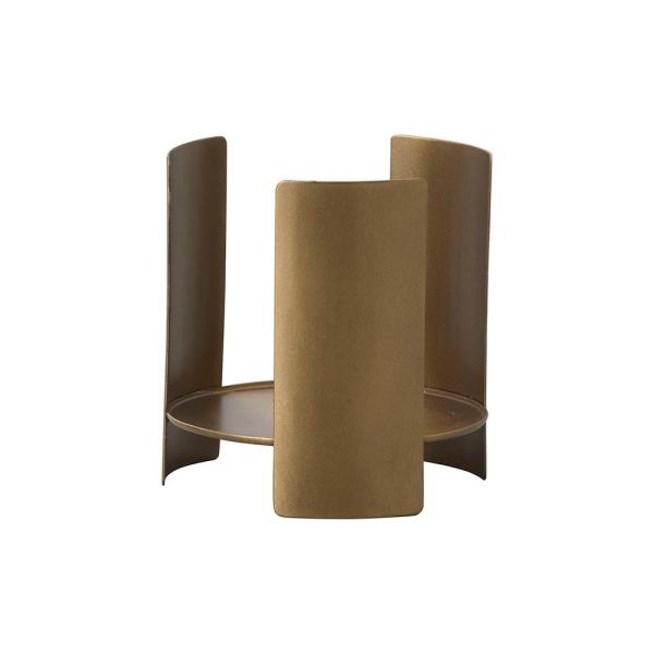 【商品仕様】径12.5×高さ13cm(内径：12cm)素材：鉄・ペイント【お伝えしたいこと】※径12cm以下のシリンダー・ピラーキャンドル・LEDキャンドルをお使いいただけます。※一つずつ袋に入った状態でお届けします。個箱には入っていません...