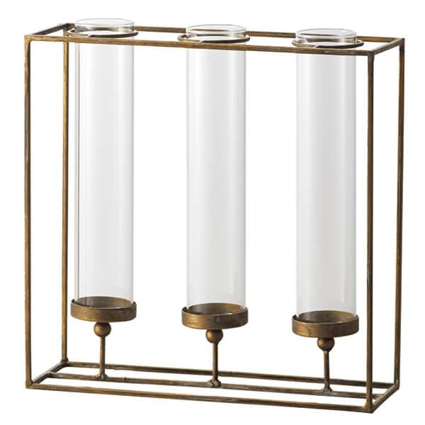 【商品説明(素材)】最大幅30cm最大奥行10cm高さ31cmガラス:最大径5cm 高さ25cm素材:鉄・ガラス※Glass Cylinder with Cork(777-402)に適応※ガラス製品には多少の気泡・巻き線が入る場合があります...