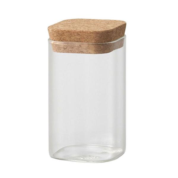 【商品仕様】（素材）6cm角 高さ11cm(ガラスのみ:6cm角 高さ10cm)（素材：ガラス・コルク）※000 NATURALのみ食器としてお使いいただけます。※ガラス製品には多少の気泡・巻き線が入る場合があります。( glssvase ...