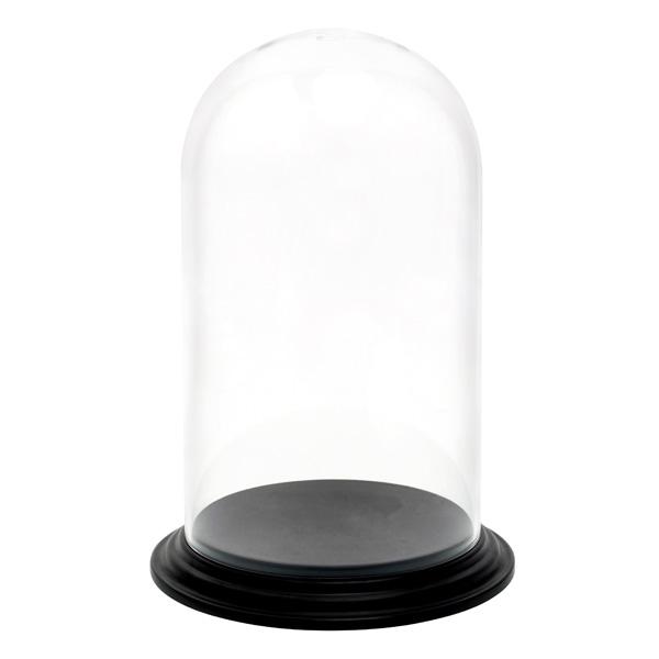 【商品仕様】最大径27cm高さ42cm(ドーム:最大径22.5cm 高さ40cm)(皿:最大径27cm 高さ3cm)素材:ポリカーボネート(ドーム)/メラミン(皿) 透明 花瓶 コンポート インテリア 丈夫 割れにくい 花資材 花器 ベース...