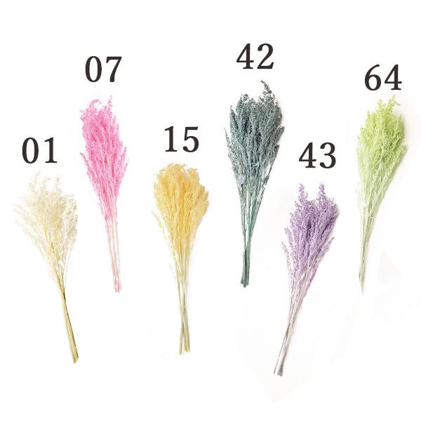 【商品サイズ】長さ30~40cm【内容量】約3本( allp5 )合わせやすいカラーバリエーションで、小分けにしてアレンジメントのポイントや空間埋めに。※咲き方や付き方に多少ばらつきが出る場合があります ドライフラワー 花材 素材 パーツ ...