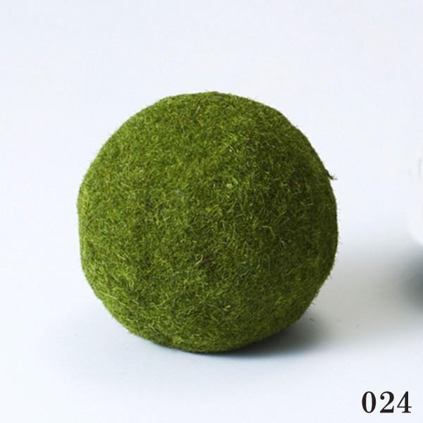 【商品サイズ】(材質)直径9cm材質:ウレタン・ナイロン・セメント※ウレタン素材商品は、材質上、経年劣化により多少変色することがあります。( allp5 ) フェイクグリーン モス 苔 ボール パーツ アレンジメント インテリアフラワー フ...
