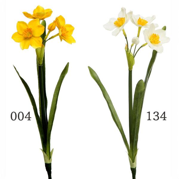 【商品仕様】（素材）花径5.5cm（ポリエステル・ポリエチレン）( allp5 )( nwyrslk )( atmflw ) 水仙 スイセン すいせん 雪中花 せっちゅうか お正月アレンジ お正月インテリア 和風 和モダン 造花 シルクフラ...