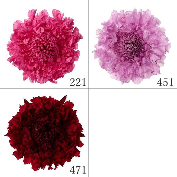 【商品仕様】花径：約4cm1箱5輪入り【お伝えしたいこと】　※プリザーブドフラワーとは※生花に柔らかい質感を保つよう特殊加工を施したものです。プリザーブドフラワーは染料が染み出す場合があります。ご使用時も色移りにご注意ください。自然素材の特...