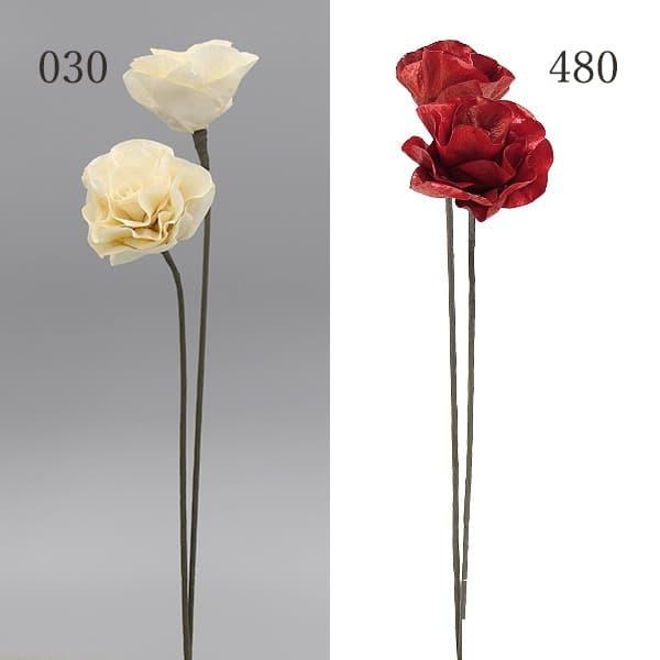 【商品仕様】全長約50cm/花径約8cm/1束(2本)( allp5 )(10_dras)(15_asoh)※ハンドメイドフラワーとは※木の実や皮、茎などの自然素材を組み合わせて作ったお花です。自然素材の温かみがあり、ドライフラワーと一緒に...