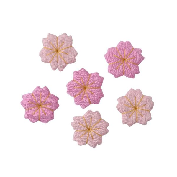 【商品仕様】(素材)直径2.7cm(レーヨン・ポリエステル・ポリエチレン・ナイロン・ポリプロピレン・紙)※日本製( allp5 ) 縮緬 フェイクフード パーツ かわいい 季節小物 張り子 置物 アレンジメント 花資材 装飾 材料 写真撮影...