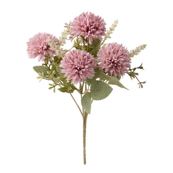 【商品仕様】(素材)花径4.5cm全長24cm(ポリエステル・ポリエチレン・ナイロン・ポリプロピレン・ワイヤー)( allp5 ) 和 菊 マム インテリア インテリアフラワー フェイクフラワー シルクフラワー インテリアグリーン フェイク...