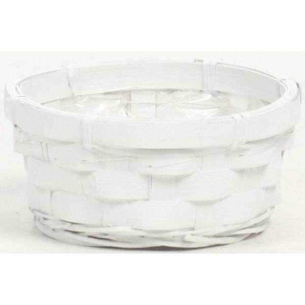 【商品サイズ】外寸:直径13cm 高さ6.5cm内寸:直径12cm 高さ6cm※内側ビニール付き※吸水スポンジ1/6本用※染色・ペイント等をしており、水濡れや摩擦によって、色落ち等の可能性がある商品です。※ バスケット 鉢 ポット プランタ...