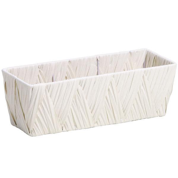 【商品サイズ】幅29cm奥行11cm高さ10cm(内寸:幅28cm 奥行10cm 高さ9cm)吸水フォーム1本・3号ポット3個入れ兼用 バスケット 鉢 ポット プランター インテリア 花資材 花器 ベース アレンジ 安い 装飾 フラワーアレ...