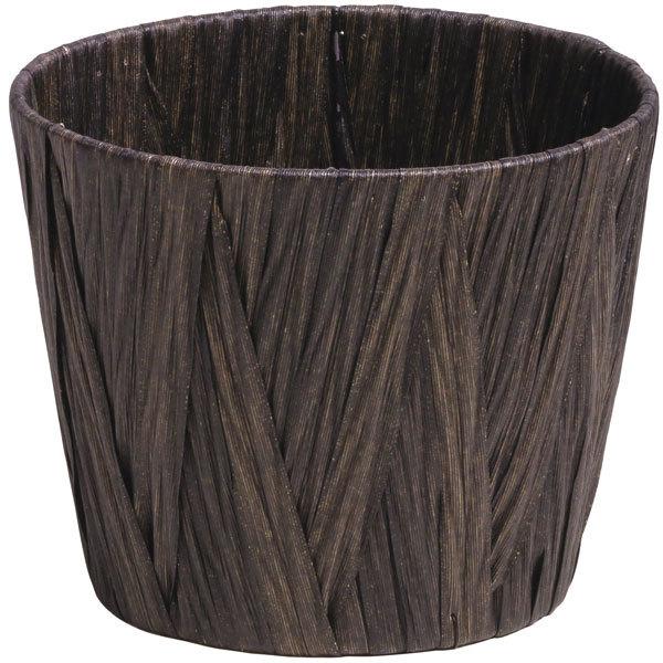 【商品サイズ】直径19cm高さ15.5cm(内寸:直径18cm 高さ15cm)※ダ鉢5号用 バスケット 鉢 ポット プランター インテリア 花資材 花器 ベース アレンジ 安い 装飾 フラワーアレンジメント 土台 母の日 結婚式 クリスマス...