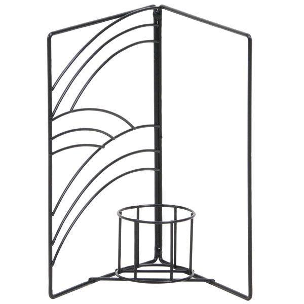 【商品仕様】幅14.5cm奥行11cm高さ19.5cm(受け内寸:直径5cm 高さ4.5cm)※背面パネル固定式 ベース 花器 コンポート フラワーベース 迎春花器 新春 迎春用品 正月 お正月 正月飾り お正月飾り お正月アレンジ お正月...