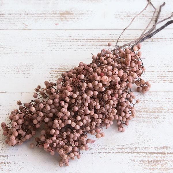 【商品サイズ】約25~30cmL約55g【お伝えしたいこと】一つ一つの実の中に空間があるため、保管中の乾燥で、へこみや亀裂が生じることがございます。また、外部から力がかかると粒が割れたり欠けてしまいます。自然素材の特性としてご理解くださいま...