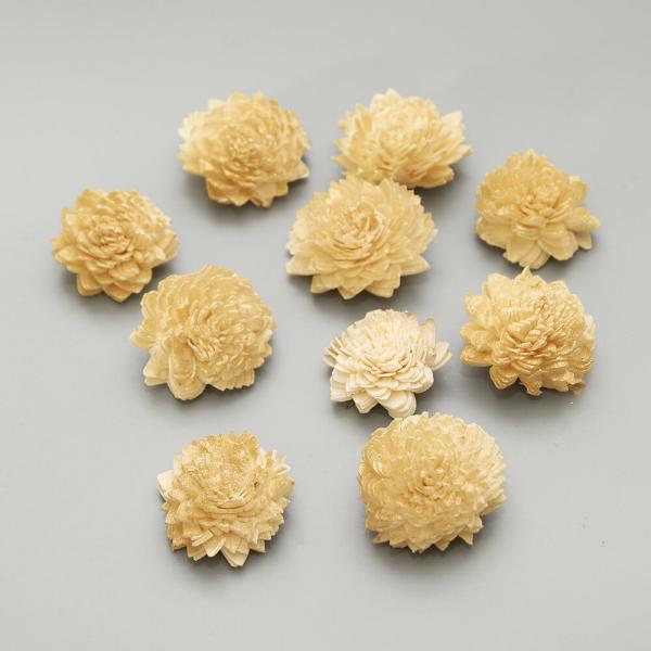 【商品仕様】約4cm/個10輪【お伝えしたいこと】こちらの商品はタイなどの水田で育てられている植物を原料としているため一部に素材のままの茶色い部分が残っている場合があります。※すべて手作業で製造しているため、表記のサイズよりも小さいものが混...