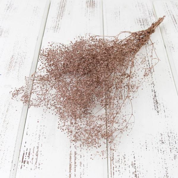 【商品サイズ】全長約40cm約22g( allp5 )(10_dras)( gldslvpt )( dbridl )( rsn ) かすみ カスミ カスミ草 かすみ草 プリザーブドフラワー スワッグ ブーケ ドライフラワー 花束 ドライフラ...