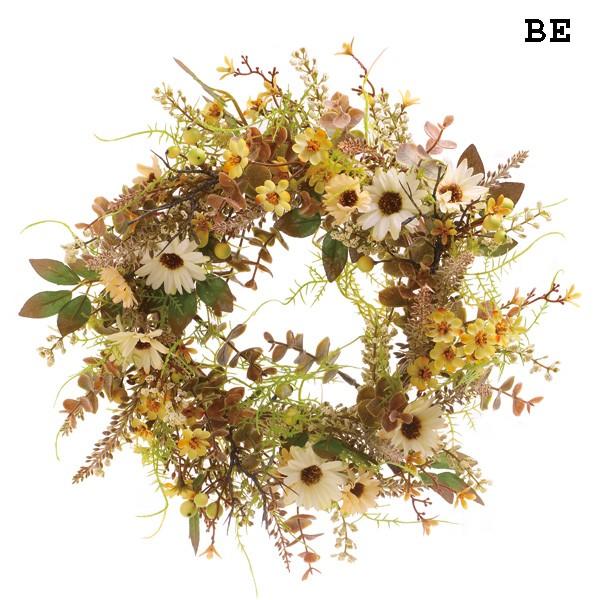 【商品サイズ】直径32cm( allp5 ) リース アレンジメント 花資材 装飾 完成品 写真撮影 手作り 安い 春 夏 秋 冬 プレゼント ギフト デコレーション フラワーアレンジ 結婚式 クリスマス 正月 ハロウィン 二次会 お誕生日...