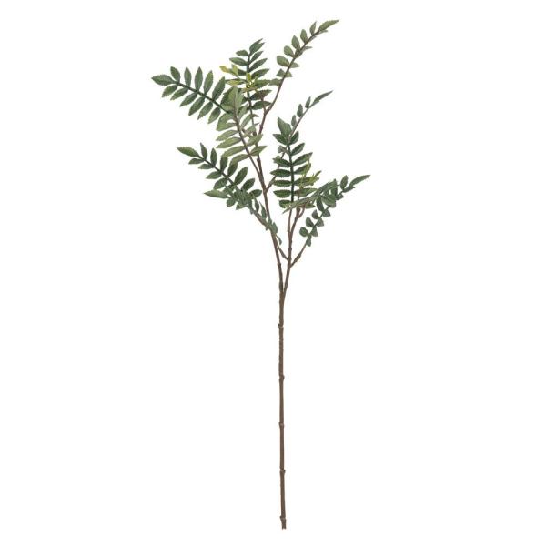 【商品仕様】（素材）全長60cm　葉長10cm（ポリエステル・ポリエチレン・ワイヤー）( allp5 ) 葉っぱ リーフ グリーン インテリア フェイク パーツ インテリアフラワー フェイクフラワー シルクフラワー インテリアグリーン フェ...