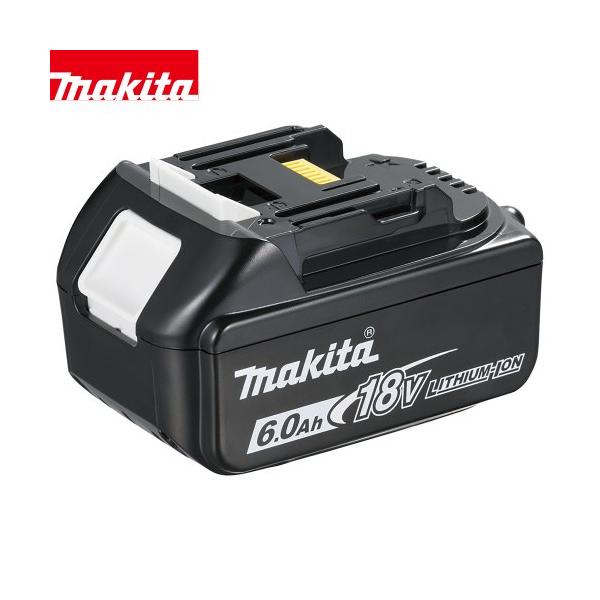 BL1860B バッテリー 18Vリチウムイオンバッテリ バッテリ容量（Ah）：6.0 A-60464 自己故障診断機能付 小型軽量 4段階残容量表示    【キーワード】makita /領収書・納品書・請求書をご希望の方は商品発送または工...
