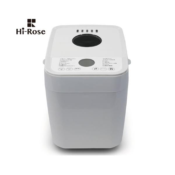 HR-B120W ホームベーカリー Hi-Rose 1斤 ホームベーカリー    ホワイト   領収書・納品書・請求書をご希望の方は商品発送または工事完了後にメールでご案内する専用フォームからご依頼ください【着日指定について】★お急ぎの場合...