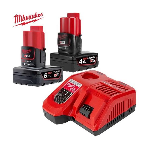 M12-18 NRG-642 JP 【メーカー保証のみ】工具   M12 4.0Ah &amp; 6.0Ah FC スタートキット M12-18FC JP+M12 B4 JP+M12 B6 JP      【キーワード】Milwaukee ...