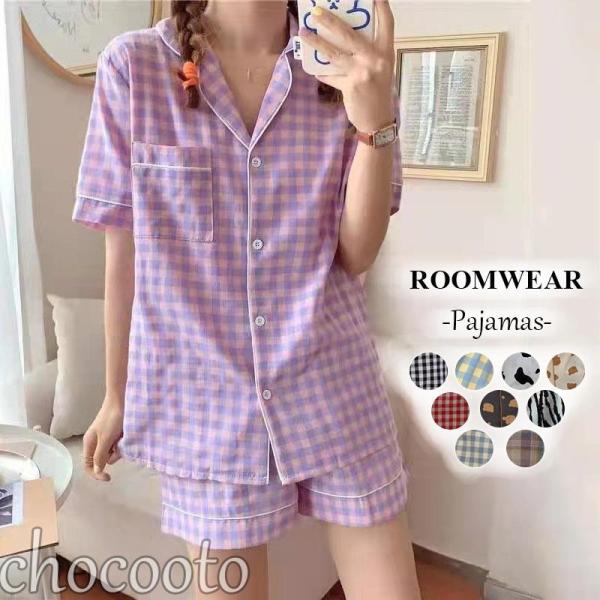 ●素材：綿/ポリエステル参考サイズ(単位：CM ）M:肩幅37/袖丈17/バスト90/着丈63/ヒップ98/ズボン丈42L:肩幅40/袖丈18/バスト95/着丈65/ヒップ104/ズボン丈43XL:肩幅41/袖丈19/バスト99/着丈67/...