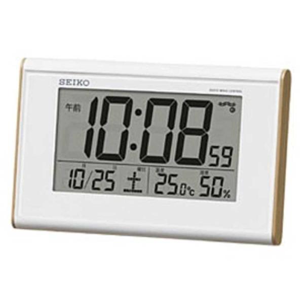【発売日：2013年11月29日】SEIKO セイコー 時計 電波目覚まし時計めざまし時計アラーム置き時計おしゃれ 子供部屋 寝室 卓上 朝 昼 夜SQ771Bコジマコジマ電気家電