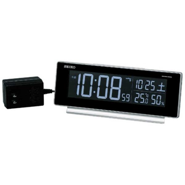 【発売日：2014年12月19日】SEIKO セイコー 時計 電波目覚まし時計めざまし時計アラーム置き時計おしゃれ 子供部屋 寝室 卓上 朝 昼 夜DL207Sコジマコジマ電気家電