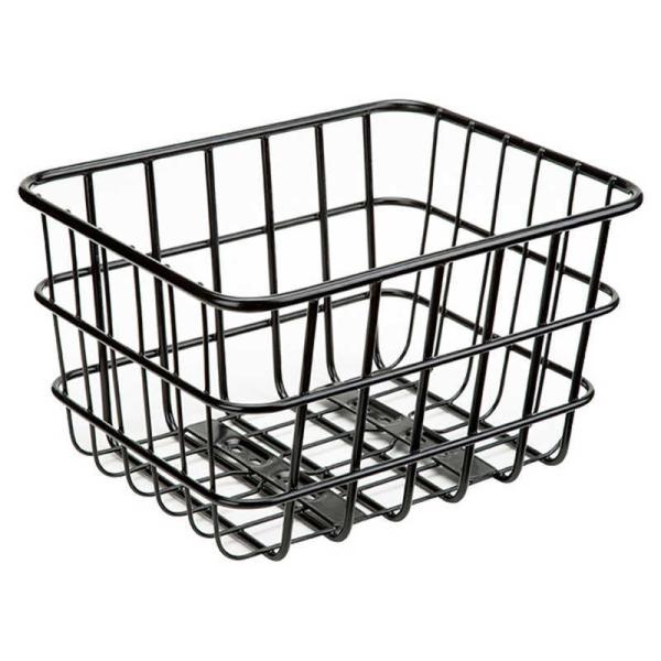 【発売日：2018年02月09日】NCB2166S Panasonic サイクルパーツ パナソニック ブラック リヤバスケット　kojima　コジマヤフー　コジマ電気