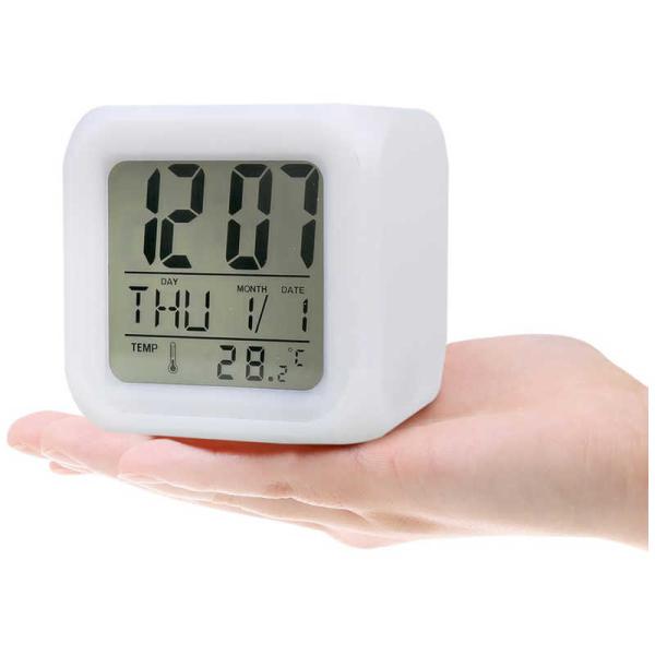 【発売日：2023年02月02日】時計目覚まし時計めざまし時計アラーム置き時計おしゃれ 子供部屋 寝室 卓上 朝 昼 夜5118コジマコジマ電気家電