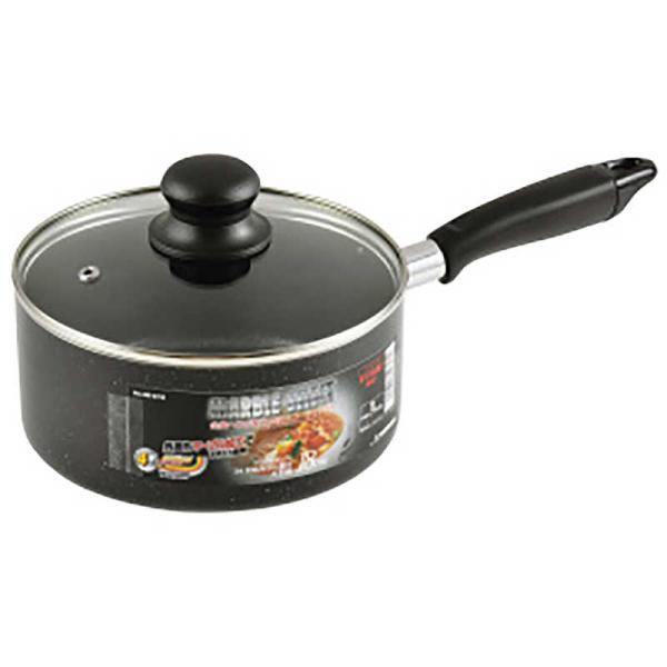 価格.com - パール金属 マーブルセレクト IH対応 ガラス蓋付 片手鍋 18cm HB-2723 (鍋) 価格比較