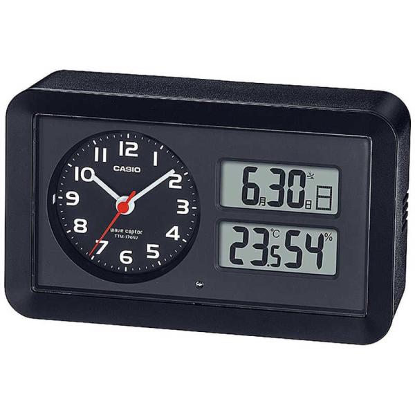 【発売日：2022年10月28日】時計 電波目覚まし時計めざまし時計アラーム置き時計おしゃれ 子供部屋 寝室 卓上 朝 昼 夜TTM170NJ1JFコジマコジマ電気家電