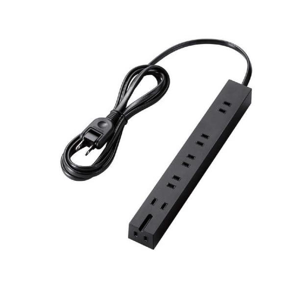 【発売日：2020年04月30日】電源タップ タップ 電源コンセント コンセント 電源 電源プラグ プラグ テーブルタップ TKM012620BK コジマ コジマ電気 家電