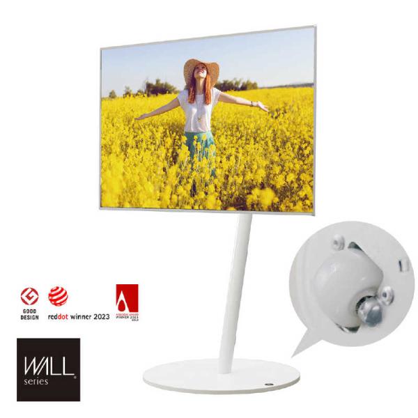 【発売日：2022年08月19日】テレビ オーディオ カメラ テレビ 映像機器 AV周辺機器 壁掛け金具 壁寄せテレビスタンド TVスタンド 壁寄せ 壁寄せスタンド テレビ台 フロアスタンド スタイリッシュ ディスプレイスタンド テレビラッ...