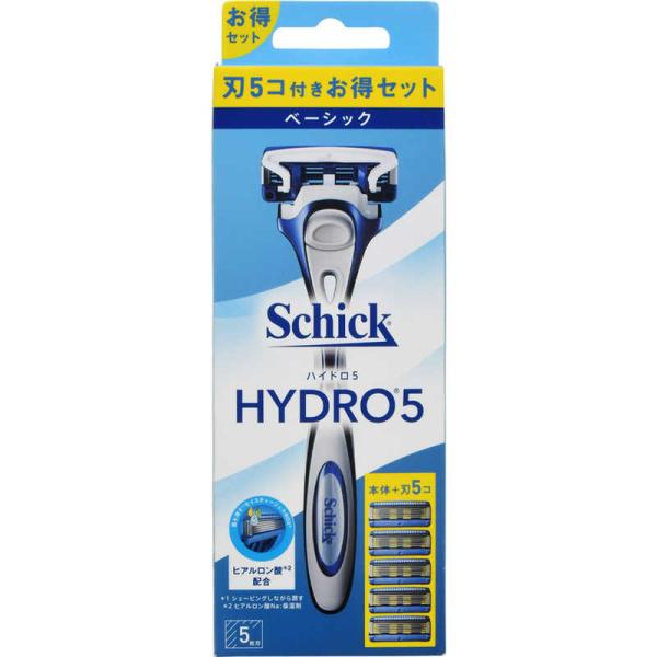 【発売日：2023年03月22日】シェービング 髭剃り ヒゲ剃り ハイドロ5BCPカエ4 コジマ コジマ電気 家電