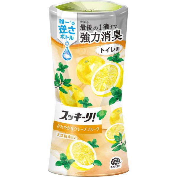【発売日：2016年08月22日】アース製薬 Earth トイレ用芳香剤 トイレ用消臭剤 トイレノスッキーリエアミントグレープ コジマ コジマ電気 家電