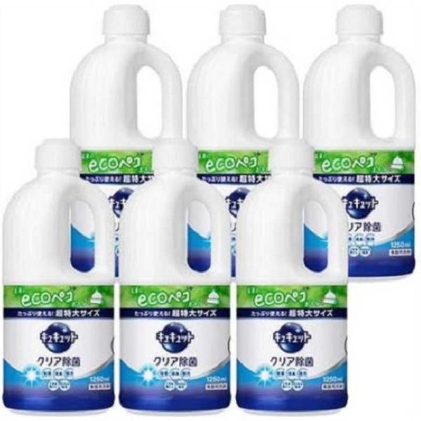 【発売日：2023年08月28日】花王 Kao 食器洗剤 食器用洗剤 キュキュトクリカエ1250コウ コジマ コジマ電気 家電