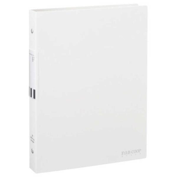 【発売日：2020年01月16日】B5 FOB LN41W キョクトウ ノート バインダー バインダーシロ ホワイト 極東　kojima　コジマヤフー　コジマ電気