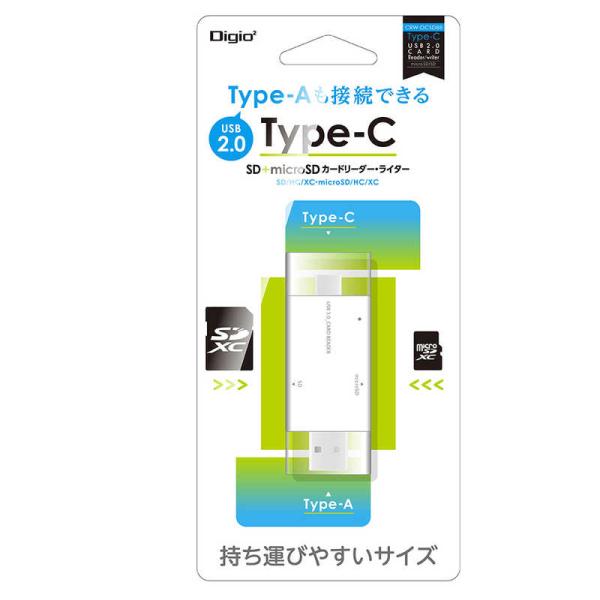 【発売日：2023年04月21日】カードリーダー 接続機器 ケーブル CRWDCSD88W コジマ コジマ電気 家電